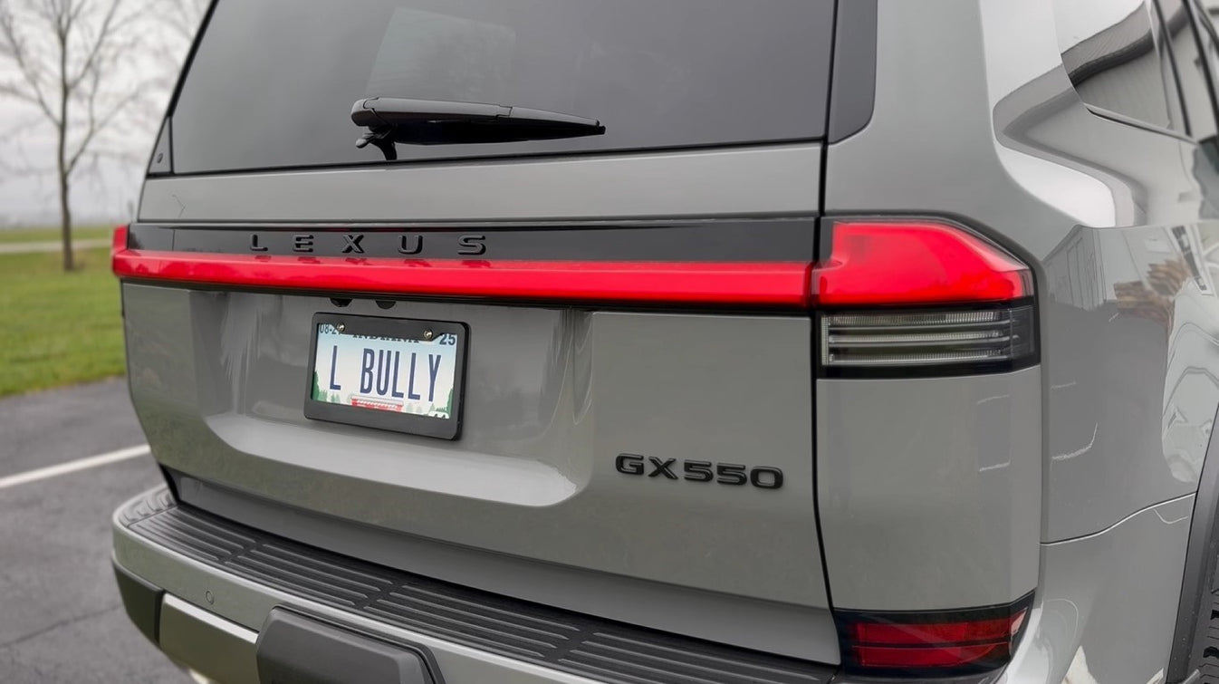 Genuine Lexus | Rear Black Emblem Overlay – Land Bully