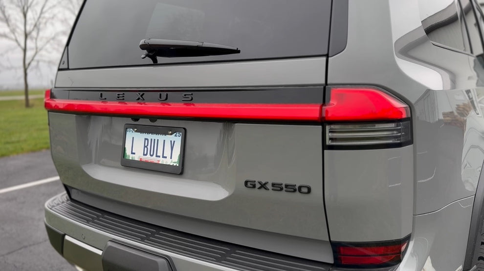 Genuine Lexus | Rear Black Emblem Overlay – Land Bully